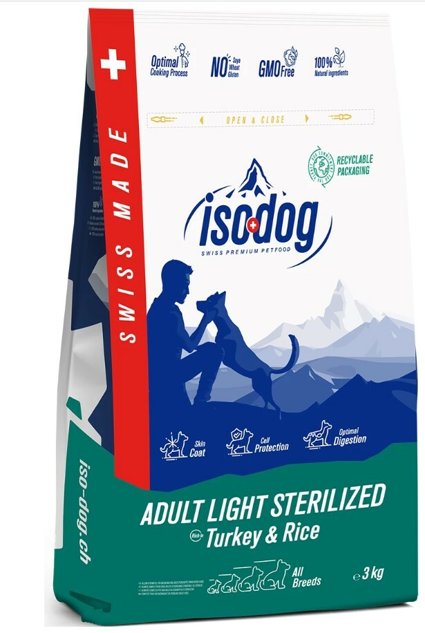 ISO DOG Adult STERILIZED BR 3kg-12kg